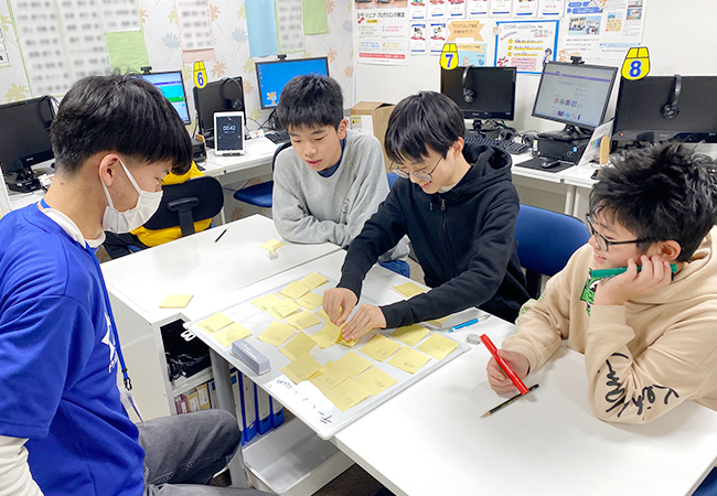 【SPSアワード】に向けてプログラミング作品を企画中！ ｜ 子供・小学生・中学生向けのスタープログラミングスクール